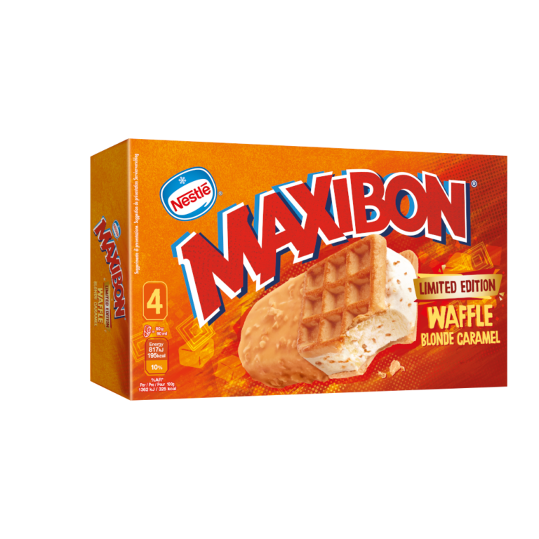 Mpk Maxibon Waffle Blonde Caramel - Fratelli Ferrari