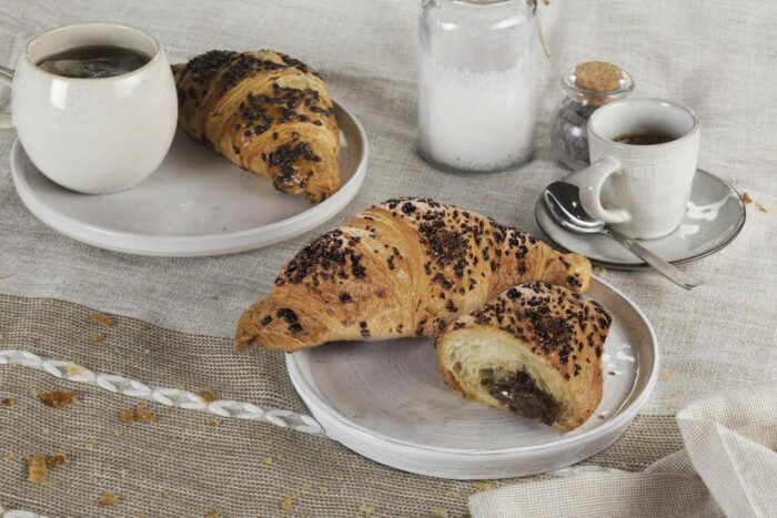 CROISSANT CACAO E CREMA DI NOCCIOLE 80 G. - Fratelli Ferrari